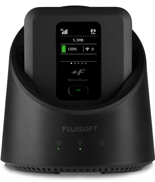 モバイルルーター +F FS040W | 富士ソフト株式会社