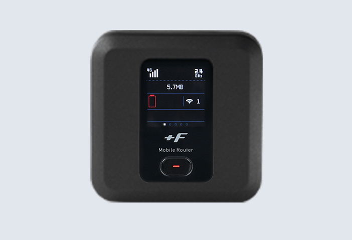 モバイルルーター +F FS040Wカー・セット｜富士ソフト株式会社